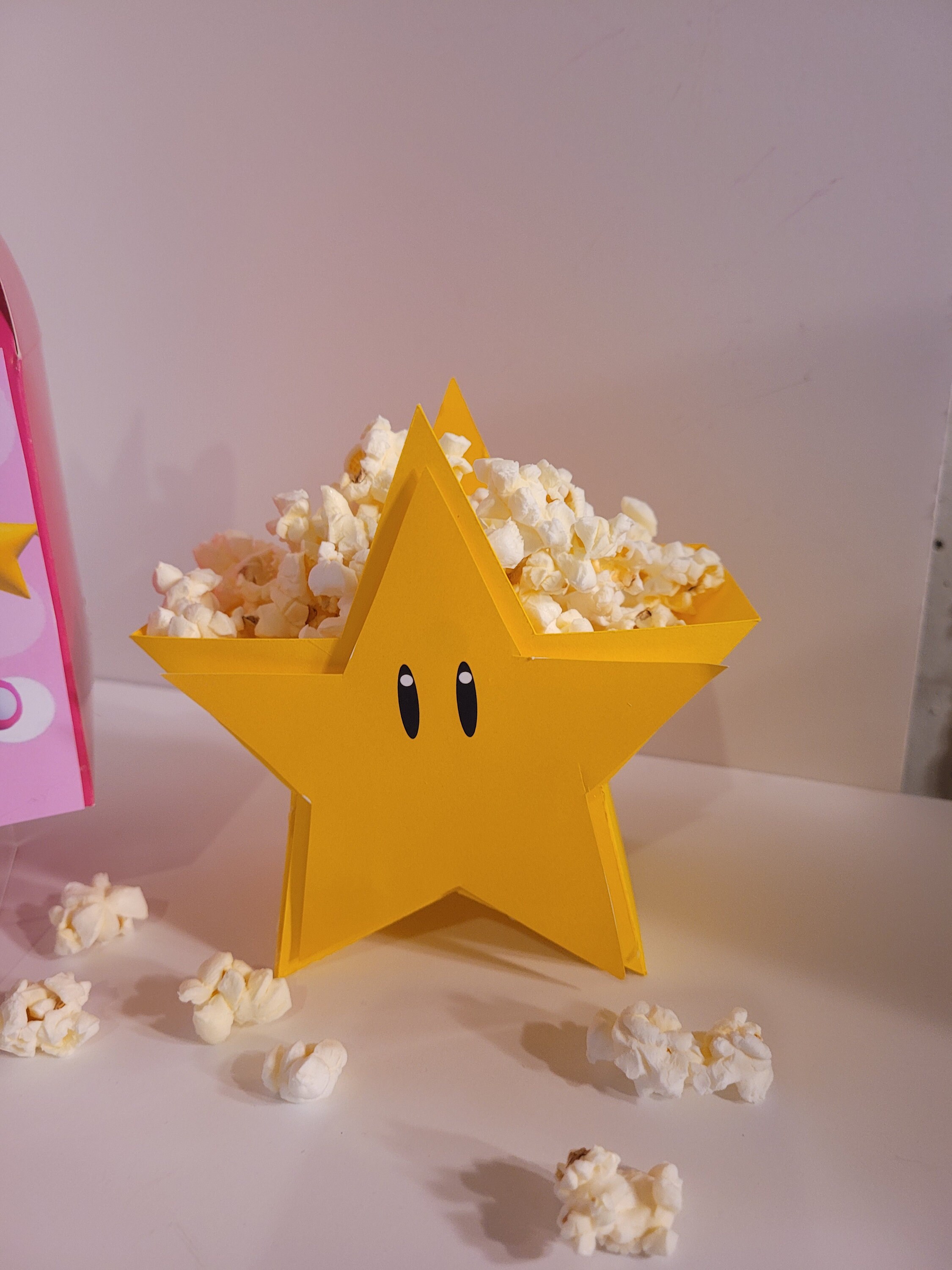 Pink Princess Peach Favor Box Princess Peach Goodie Box Princess Peach ...