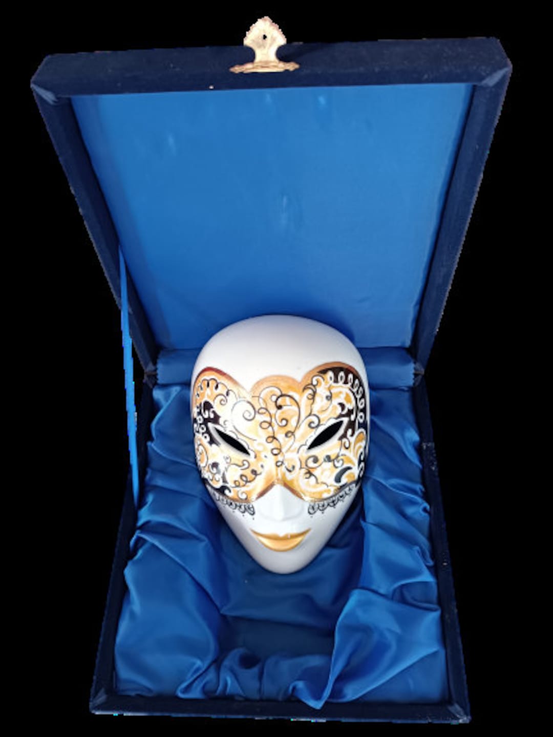 Handmade Porcelain Ornamental Mask - Etsy