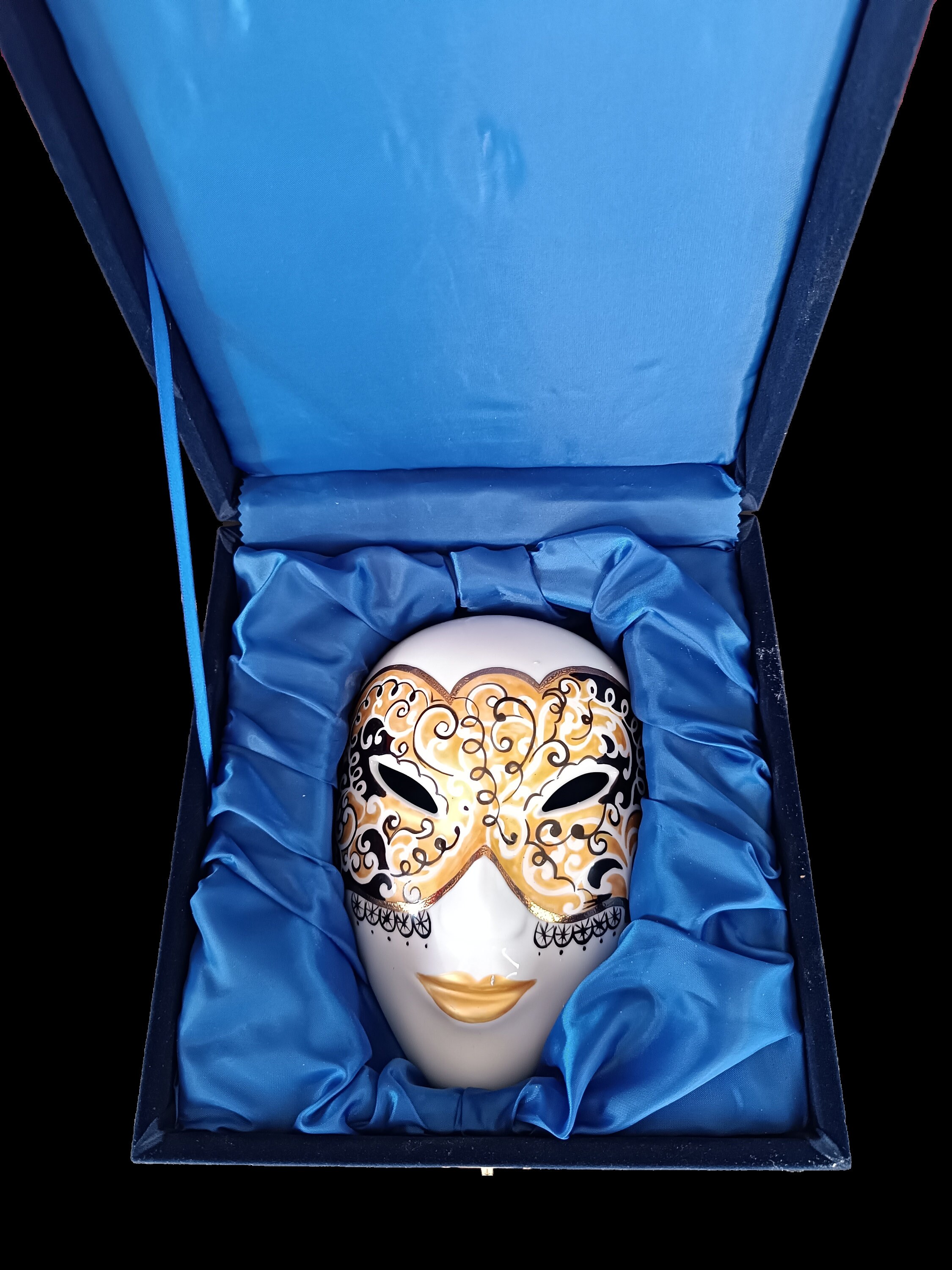 Handmade Porcelain Ornamental Mask - Etsy