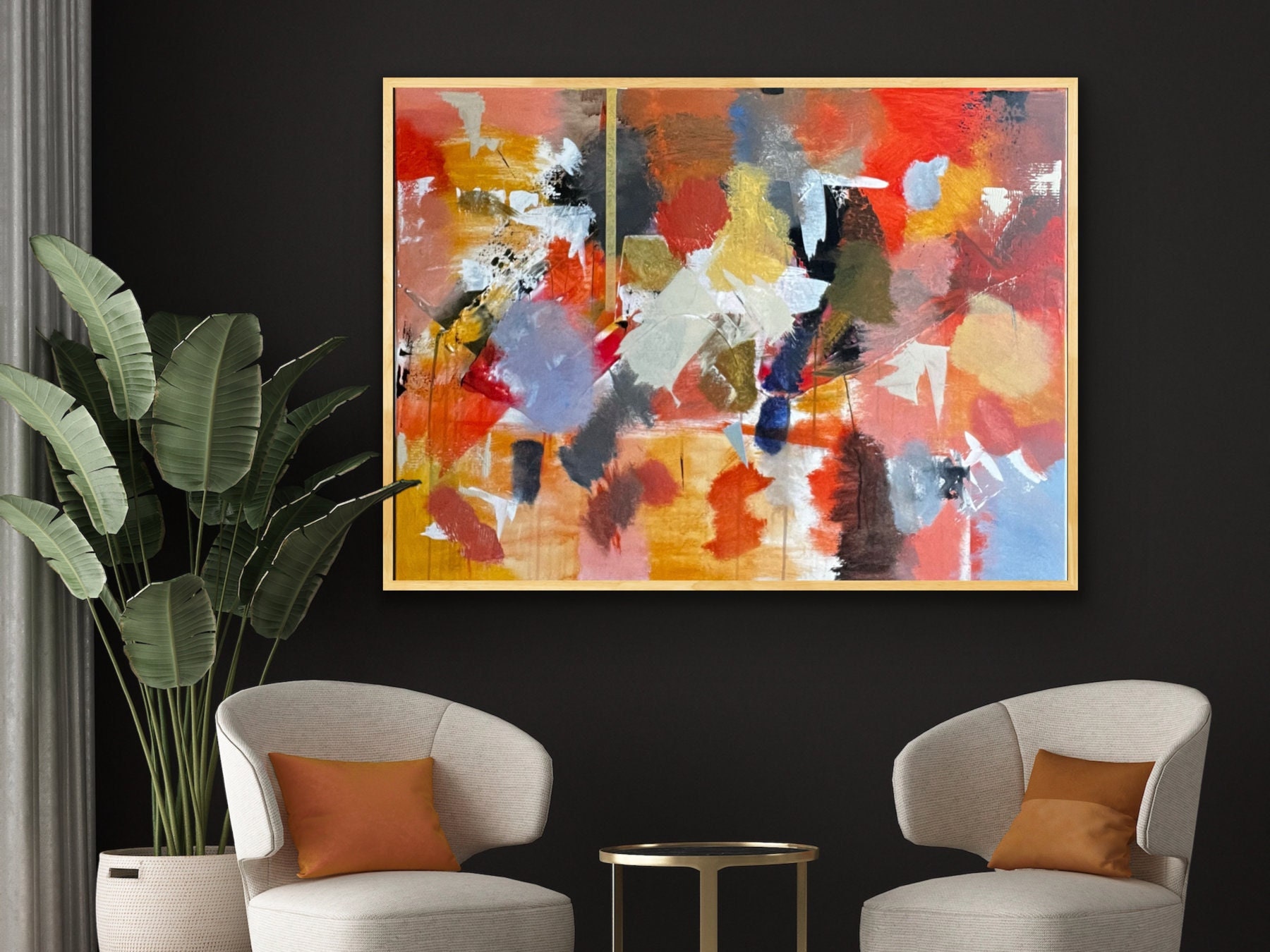 Original Multicolor Abstract Art|modern Art|acrylic Painting|textured ...
