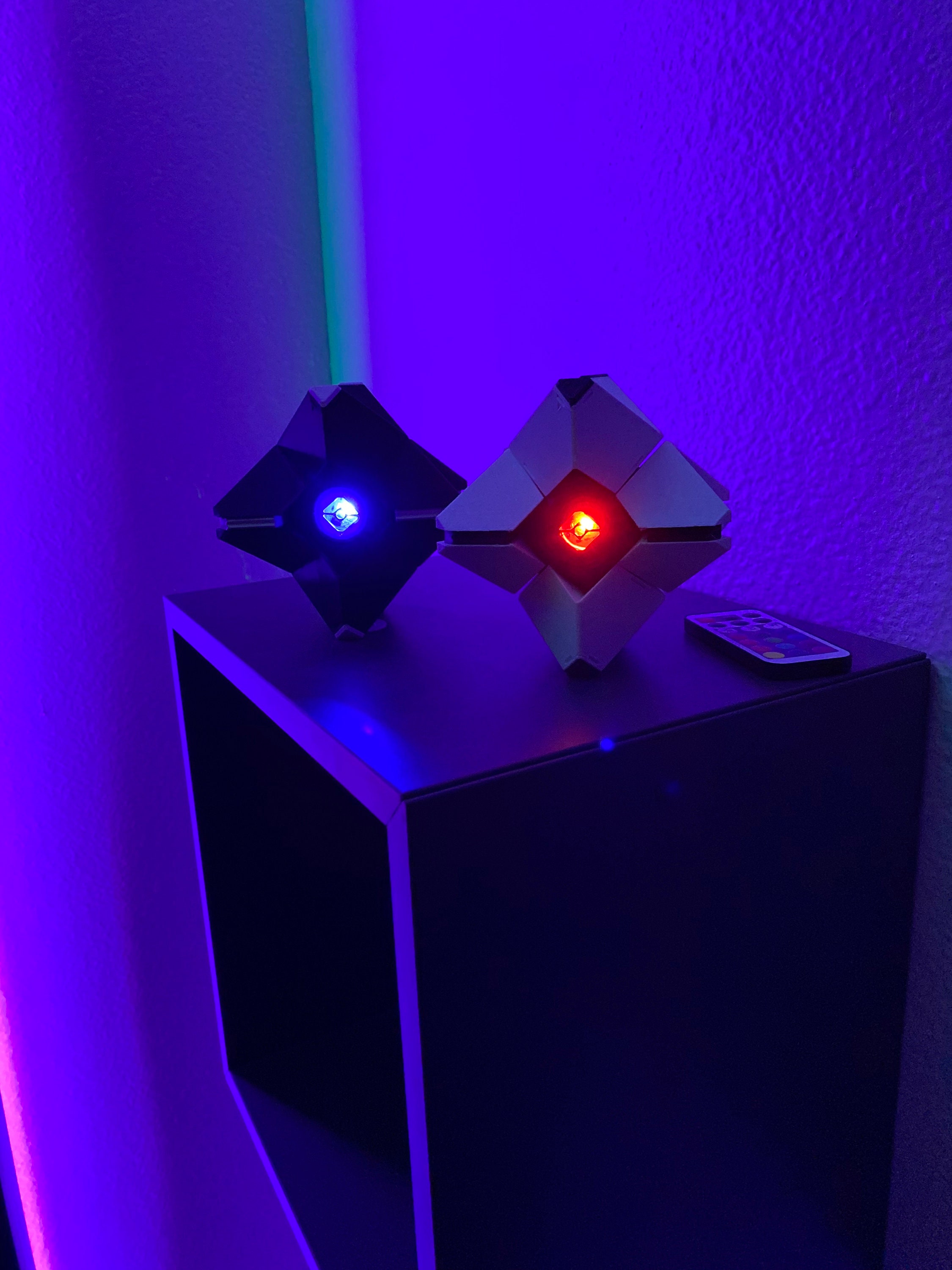 3d Printed Ghost With RGB Remote - Etsy