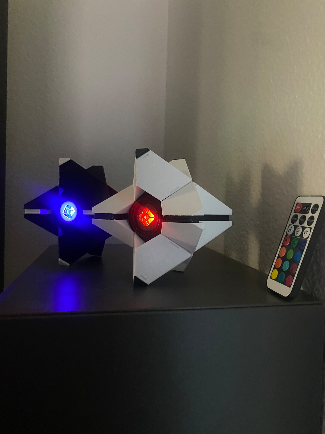 3d Printed Ghost With RGB Remote - Etsy