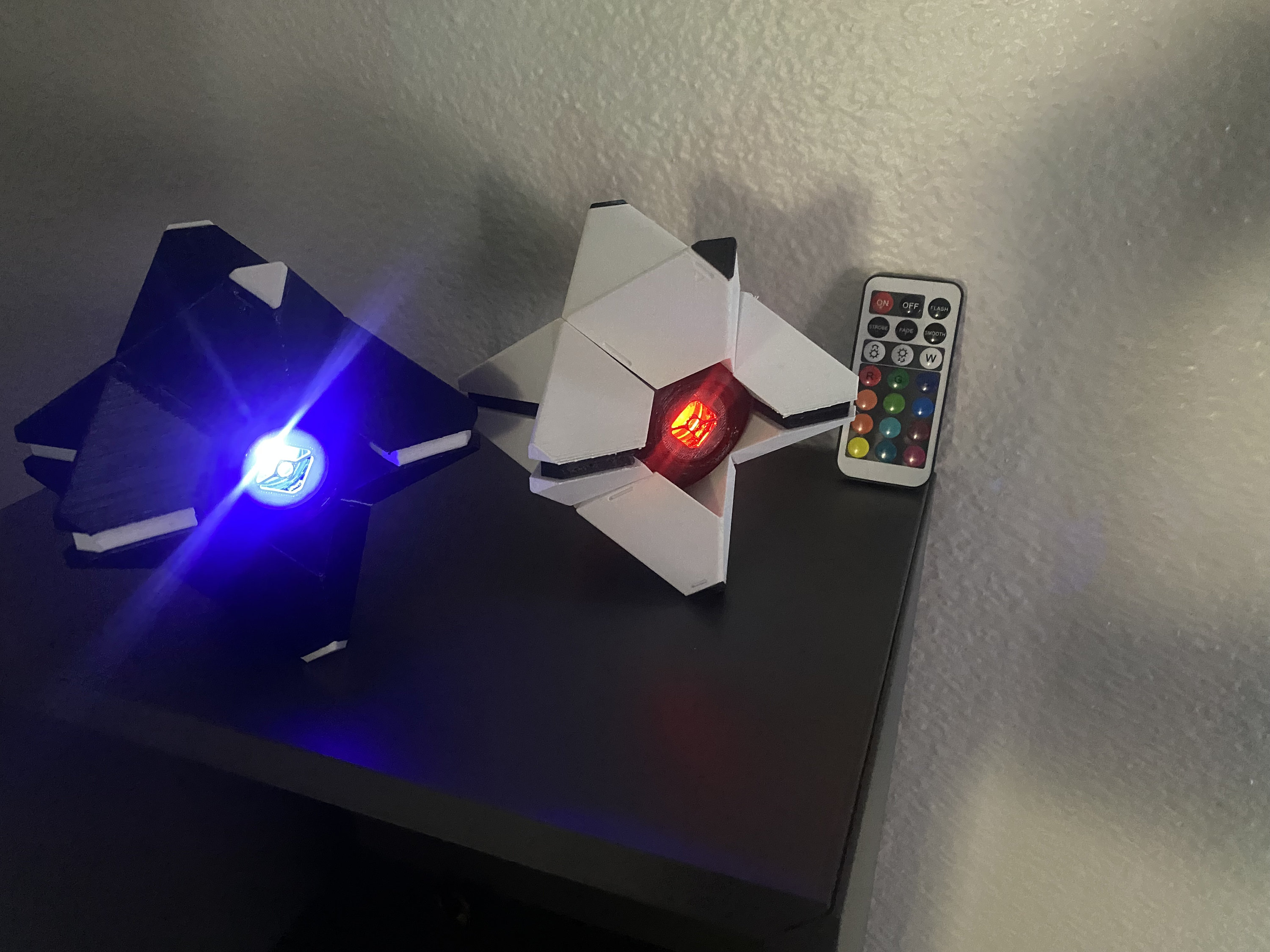 3d Printed Ghost With RGB Remote - Etsy