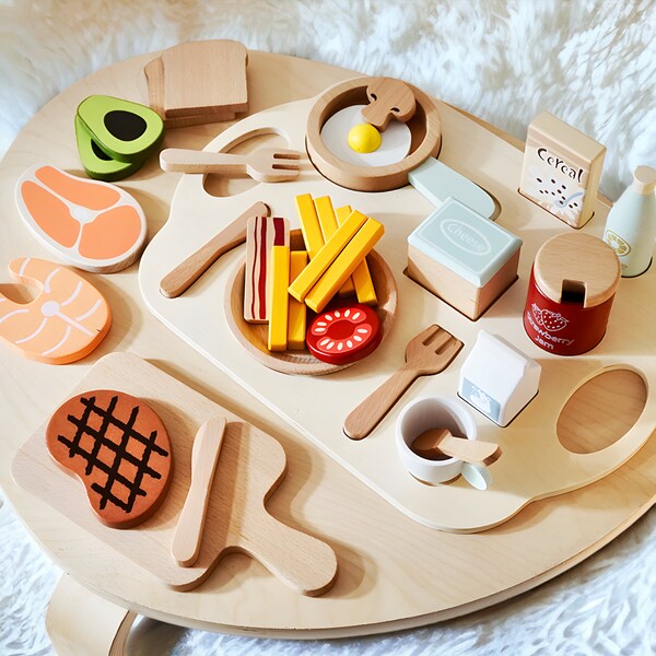 Wooden Play Kitchen - Etsy