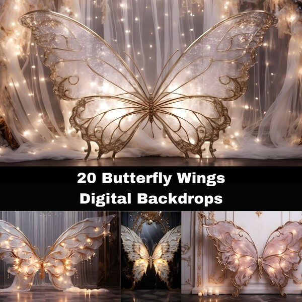 Butterfly Backdrop - Etsy