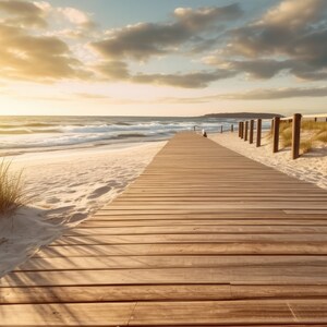 Home Office and Beach Premium 4K Virtual Backgrounds for Zoom, Google ...