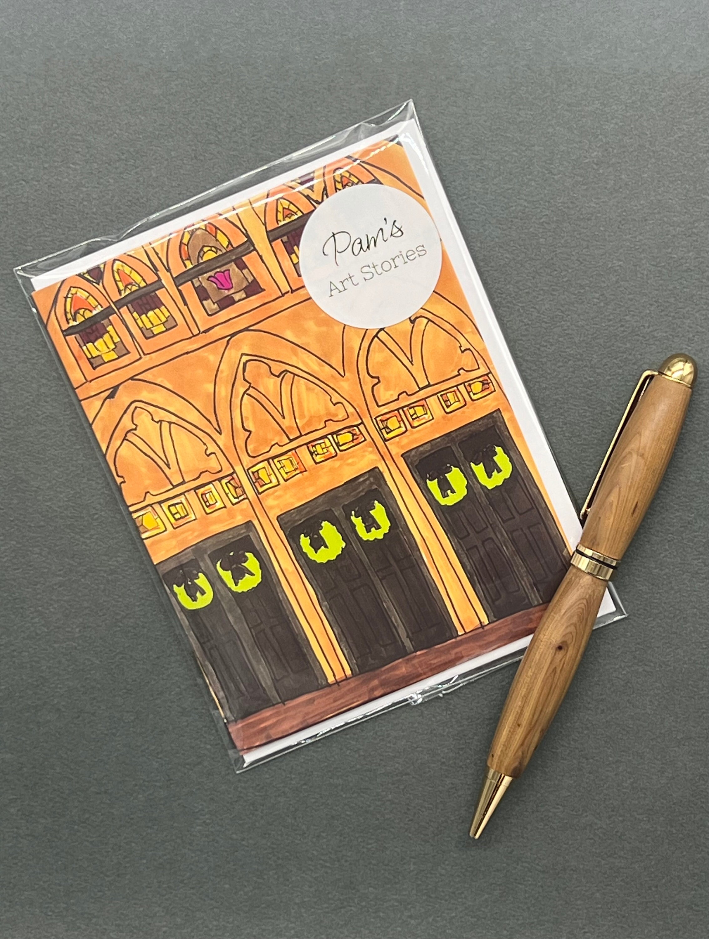 Presbyterian Church Note Card, Church Story, Church, Christmas Church ...