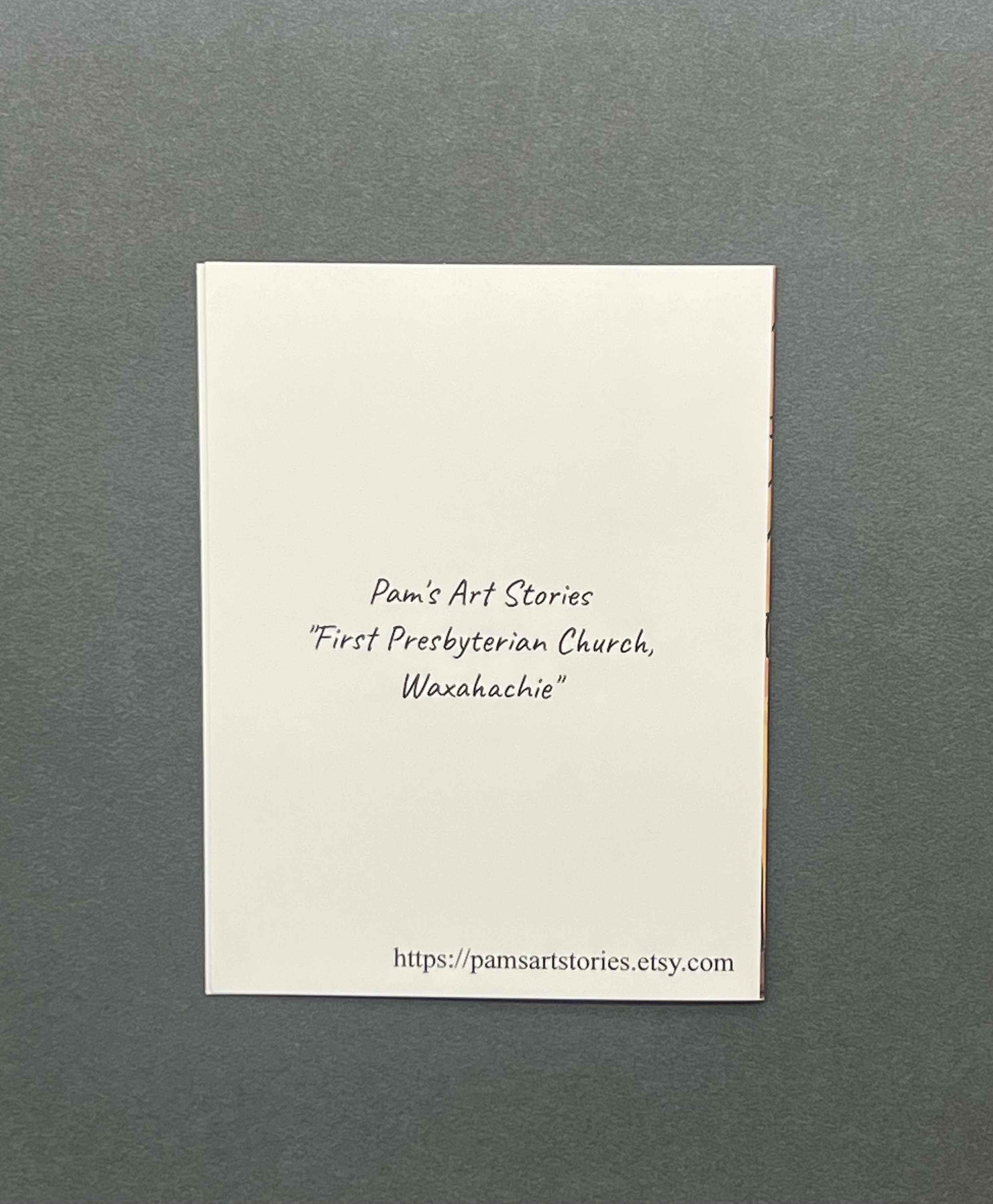 Presbyterian Church Note Card, Church Story, Church, Christmas Church ...