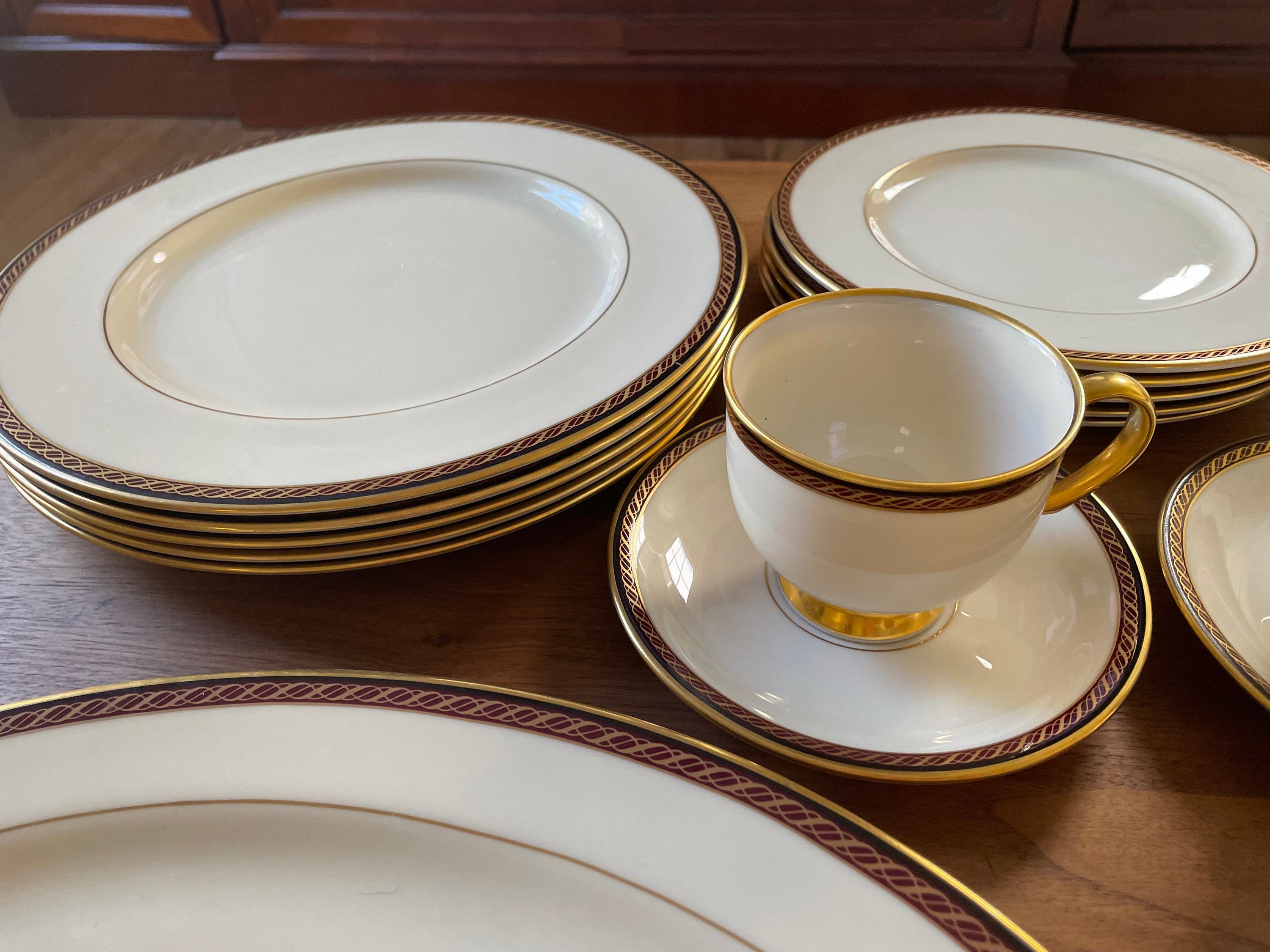 28 Piece Lenox Monroe Presidential (made in USA) China - Etsy