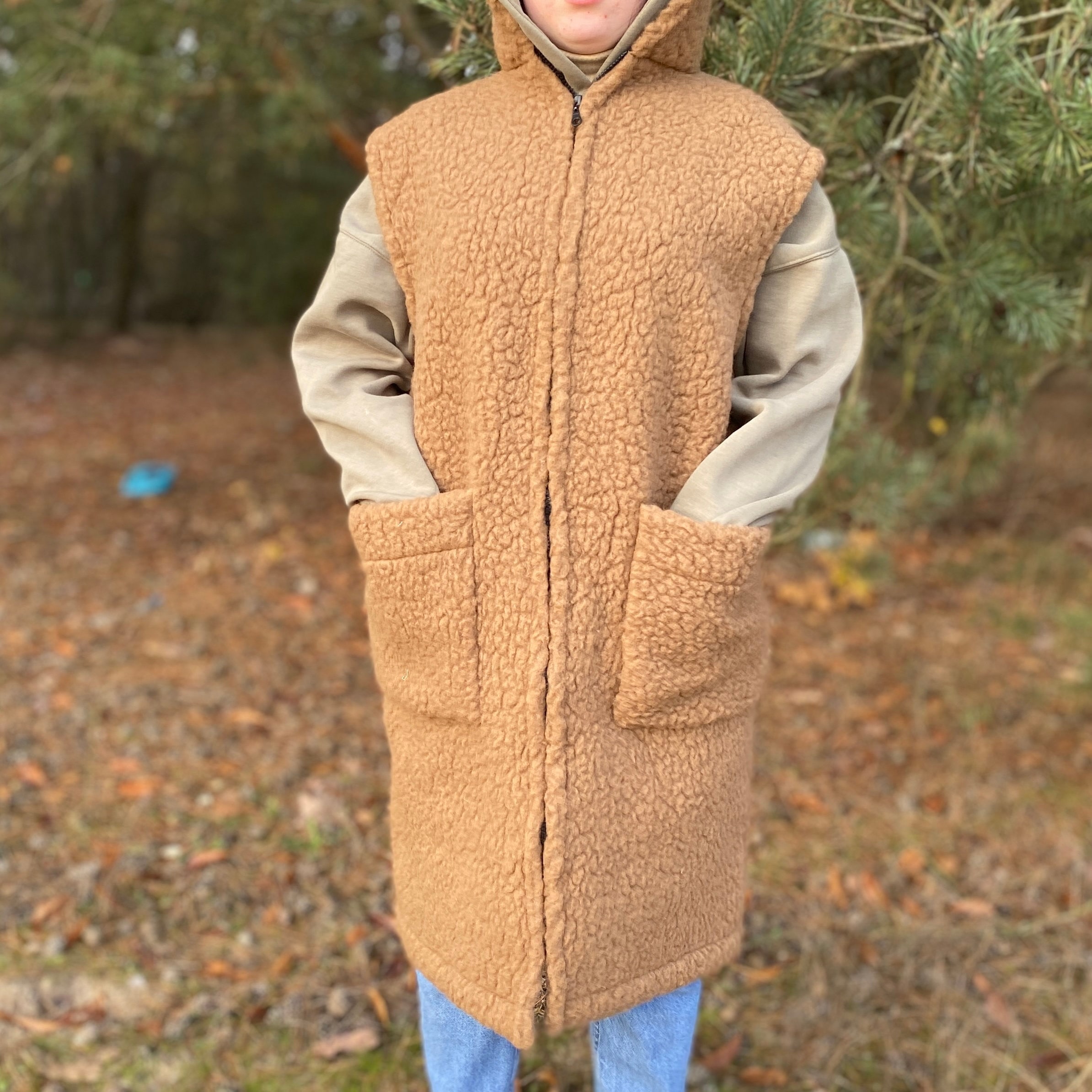 Merino Wool Vest for Women, High Quality Wool Vest for Women, Long Wool ...