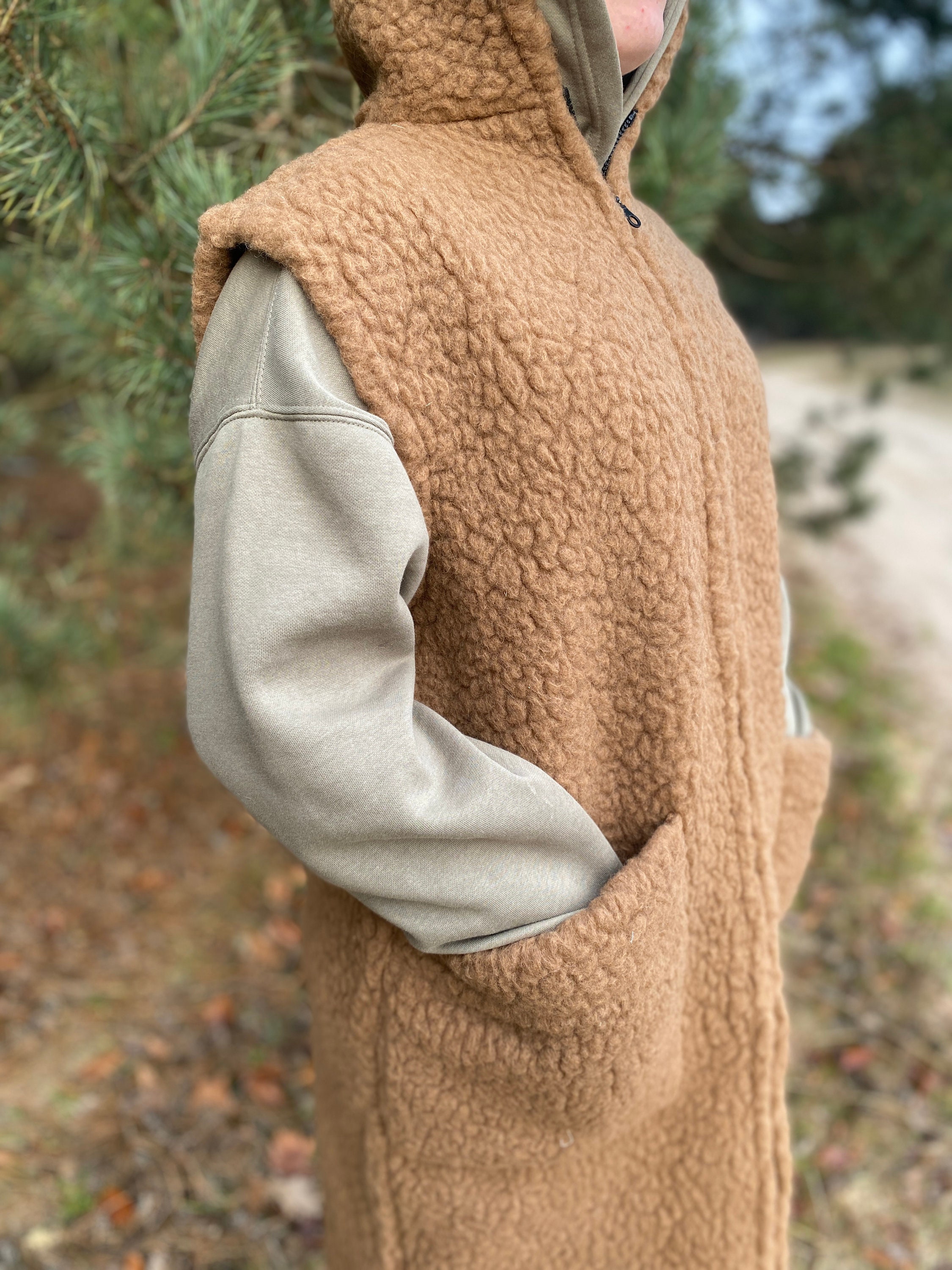 Merino Wool Vest for Women, High Quality Wool Vest for Women, Long Wool ...