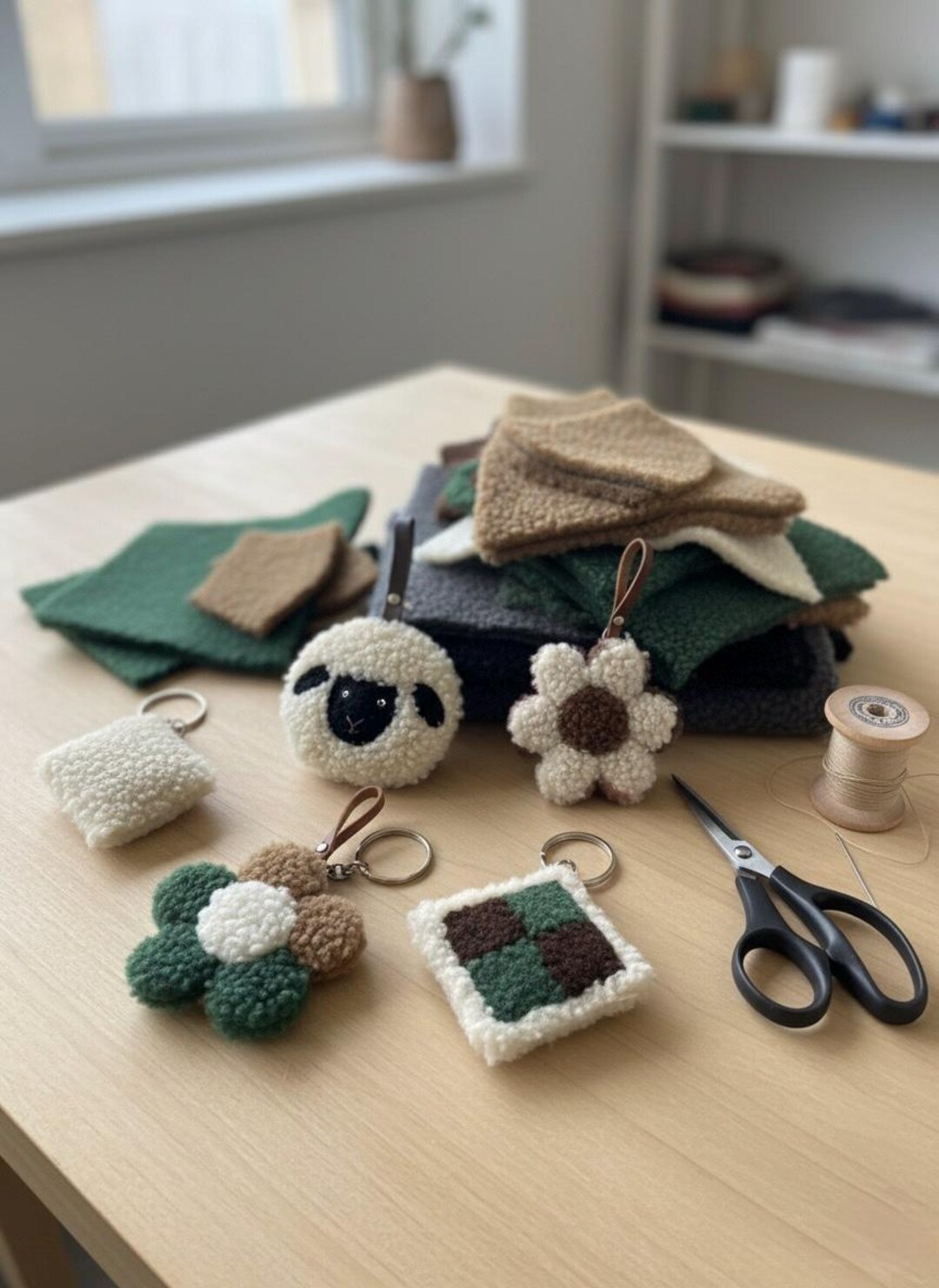 Wool Scraps – A Mix of Natural Wool | Yarn Pieces for DIY & Crafts - Etsy