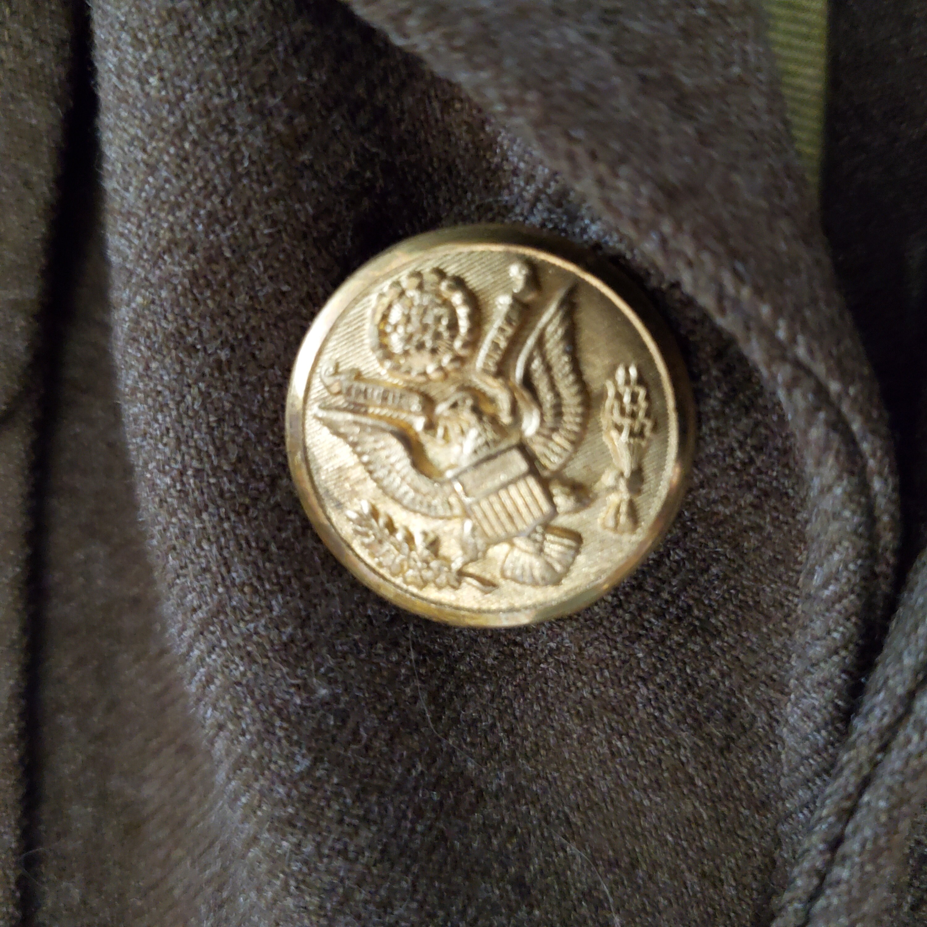 Vintage US Army WW2 Wool Jacket Belonging to Private W-kendall 37R - Etsy