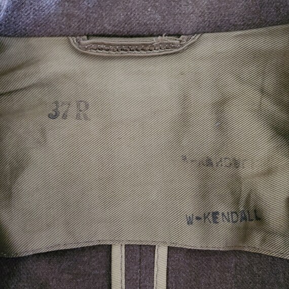 Vintage US Army WW2 Wool Jacket Belonging to Private … - Gem