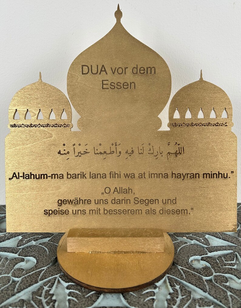 Dua Vor Dem Essen