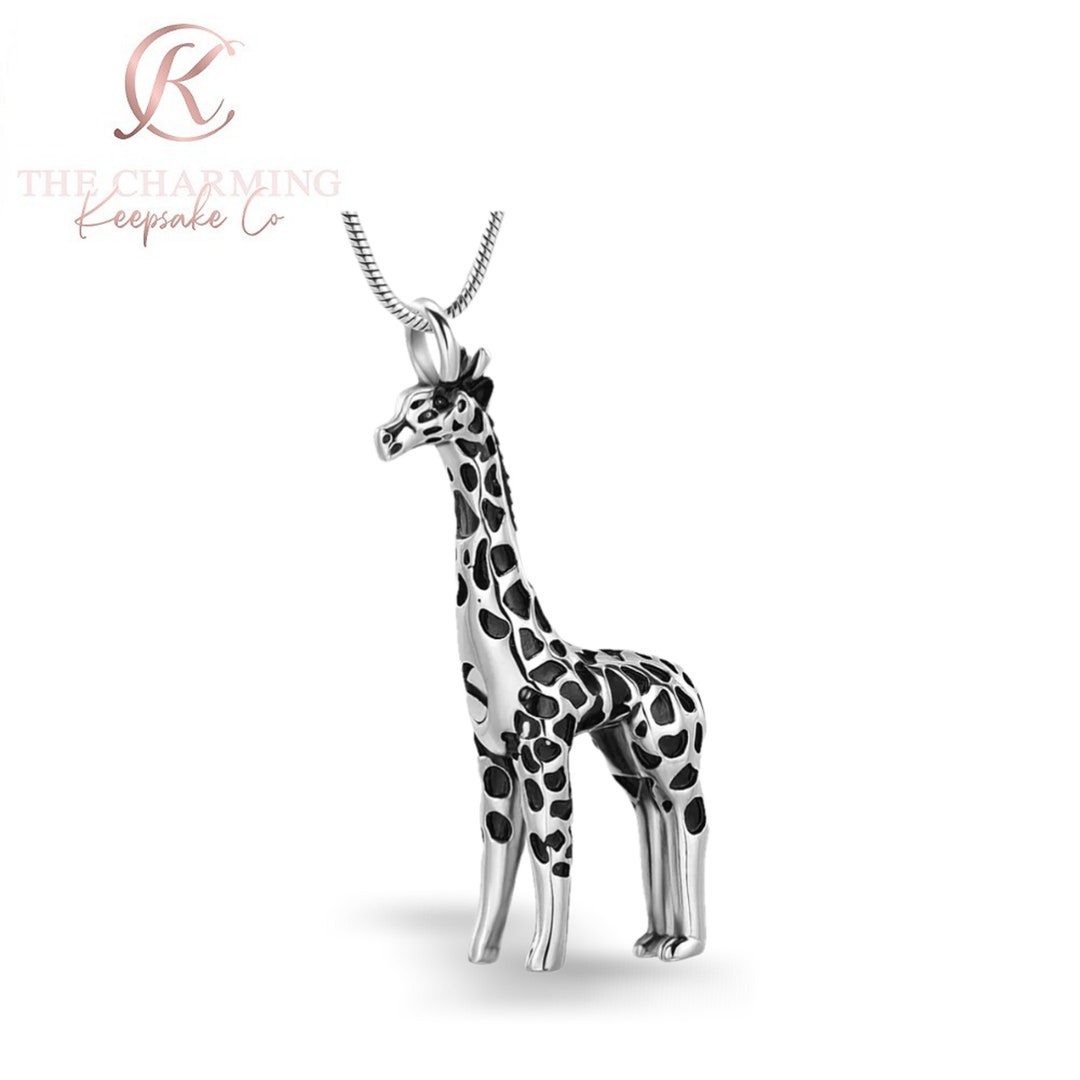 Giraffe Cremation Ashes Necklace Urn - Memorial. Gift Boxed - Etsy
