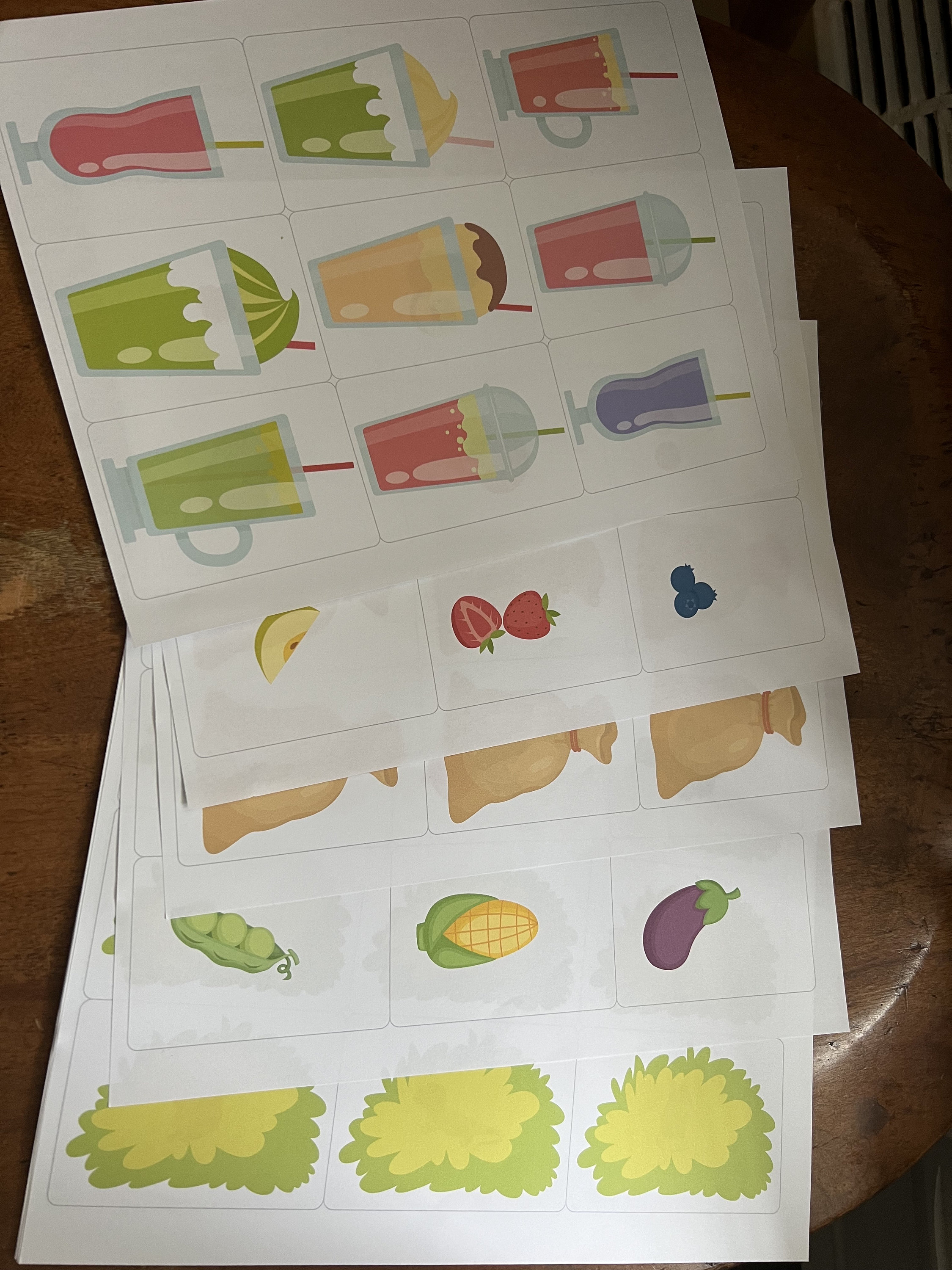 Flashlight Card Game for Toddlers (early Education, Printable Cards) - Etsy