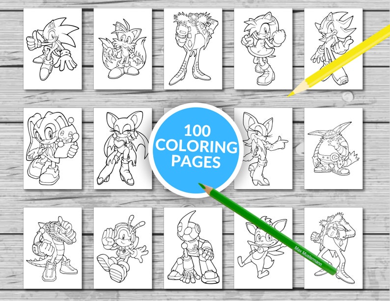 100 Blue Speedster Printable Coloring Pages, Speedster and Friends ...