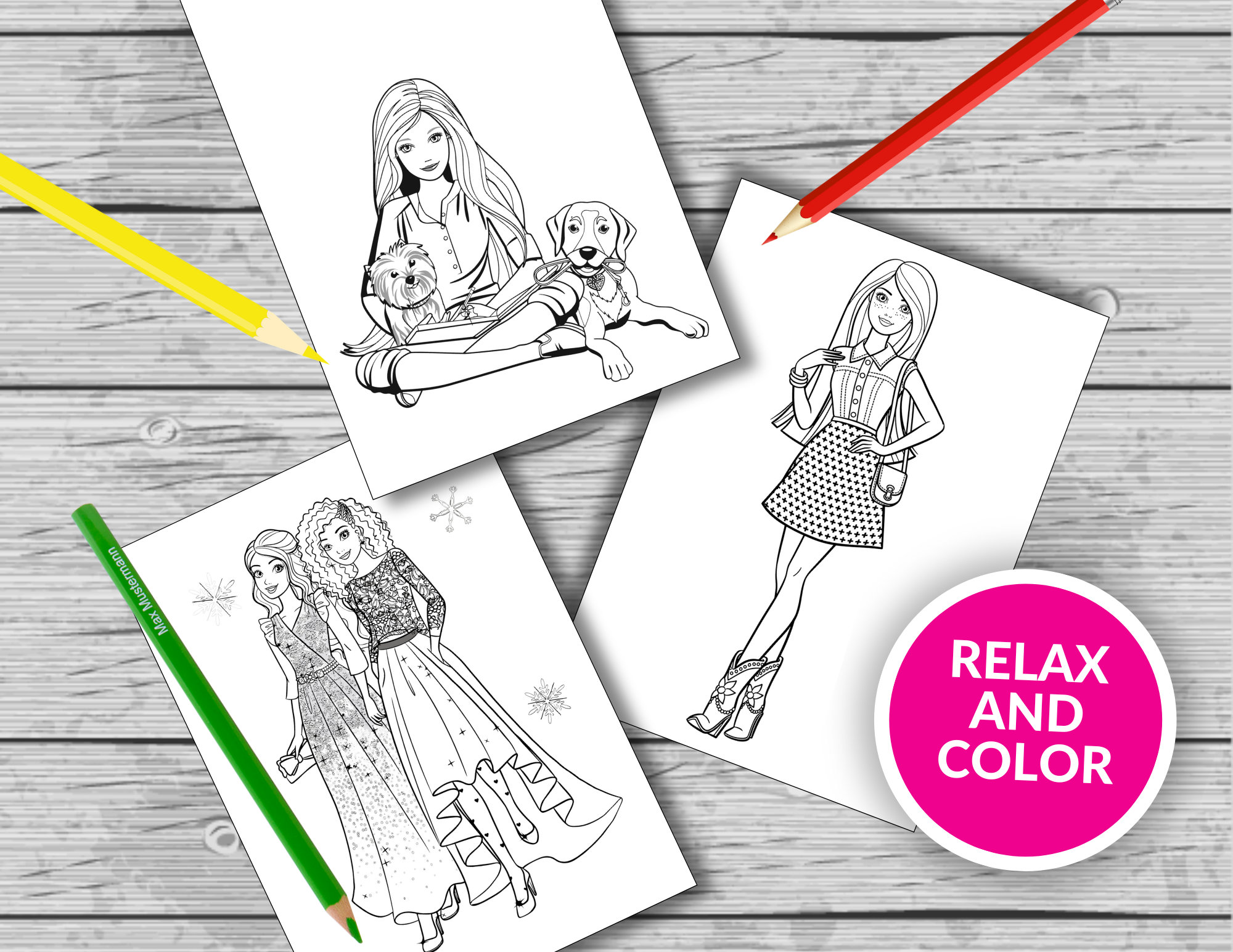58 Barbie Coloring Pages (Free PDF Printables), 43% OFF