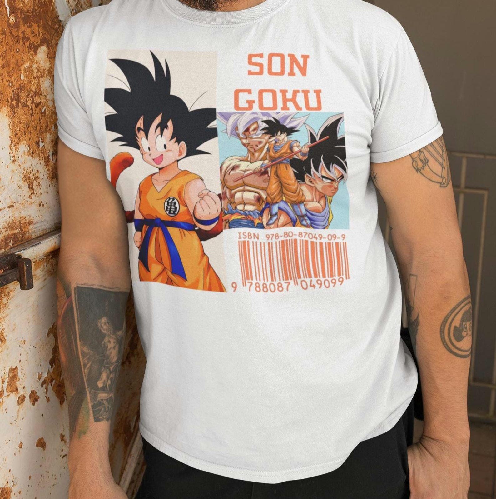 Son Goku T-shirts, Dragon Ball Shirts Kid Goku, Unisex Tee for Anime ...