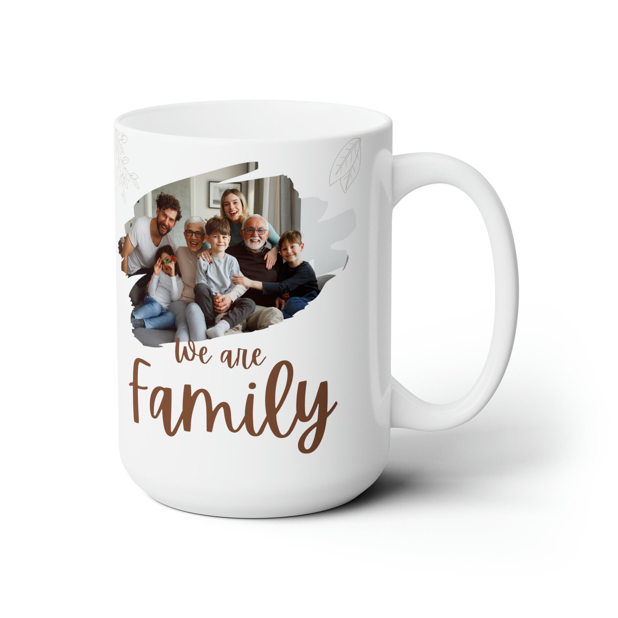 Custom Family Mug, Picture Personalized Mug, Family Photo Mug, Travel ...