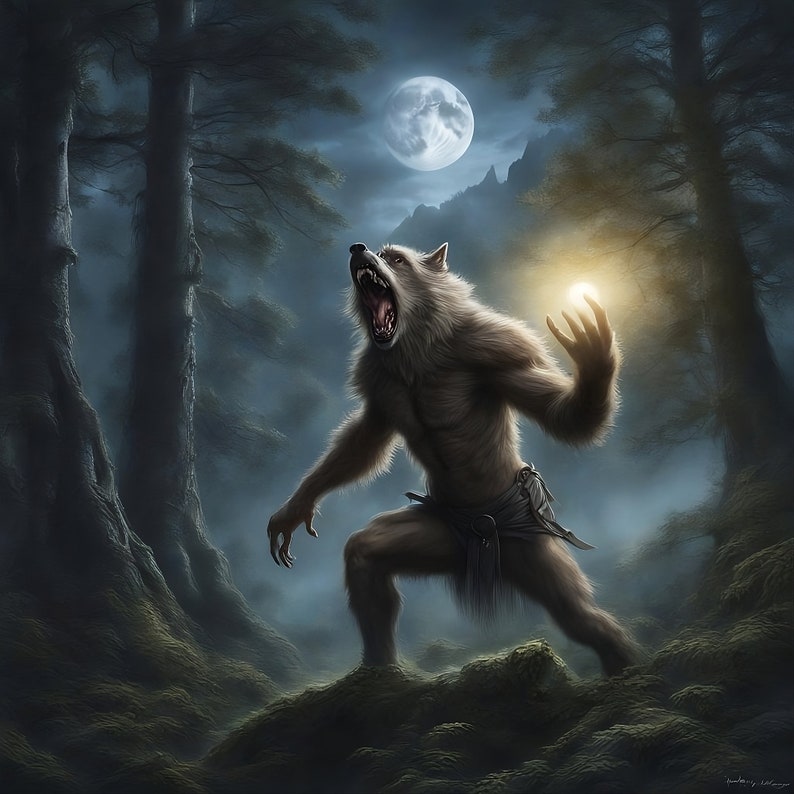 Elite Werewolf Spell, Unleash the Powers of a Primordial Wolf Demon ...