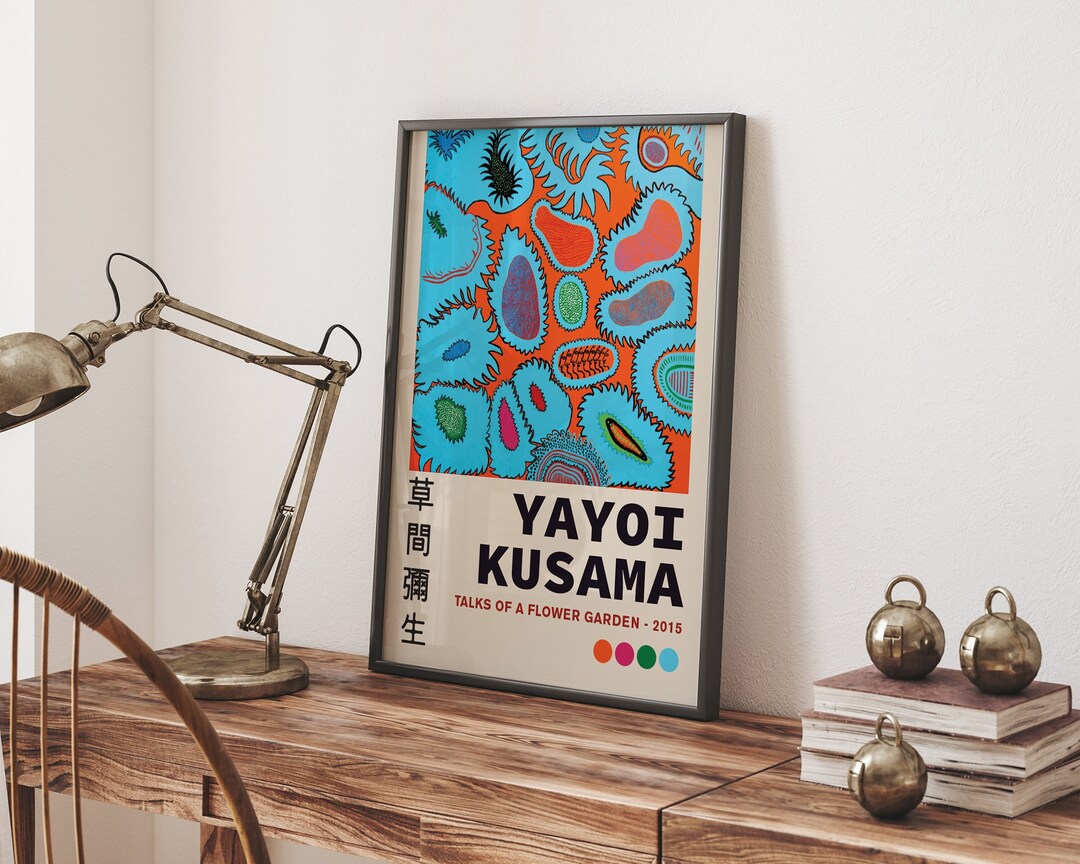 Yayoi Kusama Poster Yayoi Kusama Print Yayoi Kusama - Etsy Australia