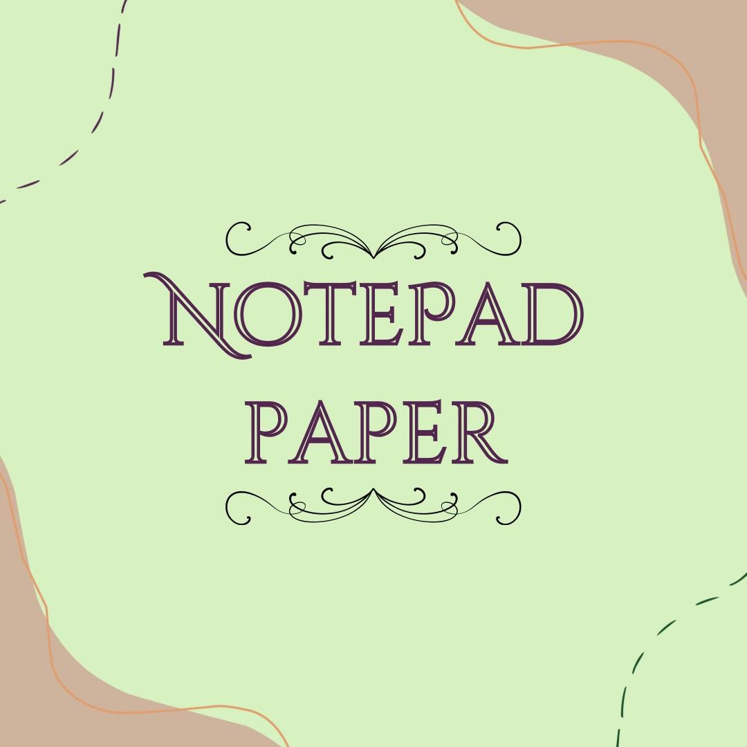 Studio Ghibli Inspired Notepad Paper (digital Download) - Etsy