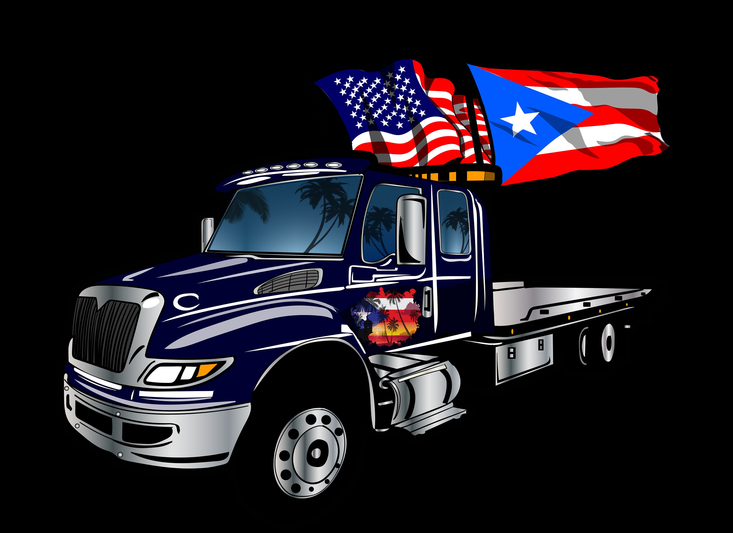 Puerto Rico Car Flag, Puerto Rico PNG, Boricua Clipart Shirt ...