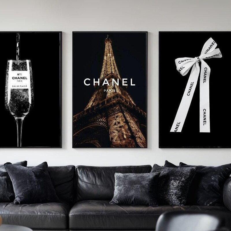 Chanel Wall Art - Etsy