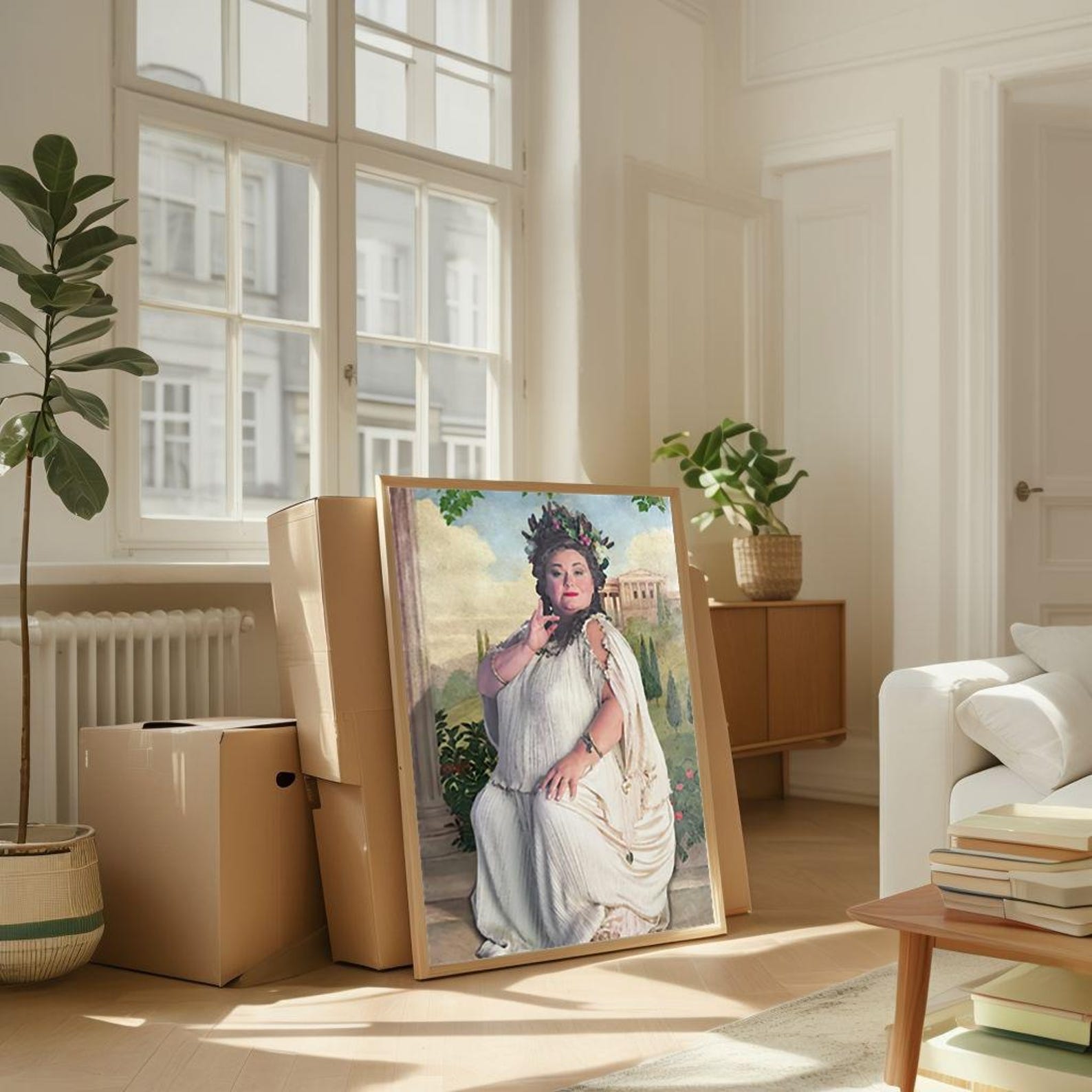 Fat Lady Portrait, Password | Digital Print | Albus Movie Poster ...