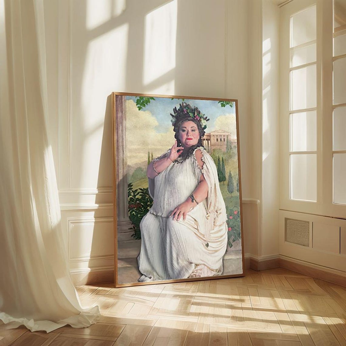 Fat Lady Portrait, Password | Digital Print | Albus Movie Poster ...