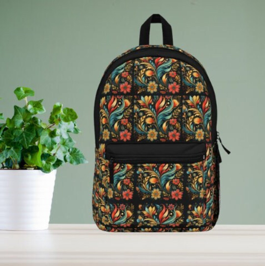 Bohemian Backpack Boho Travel Backpack School Backpack Bohemian ...
