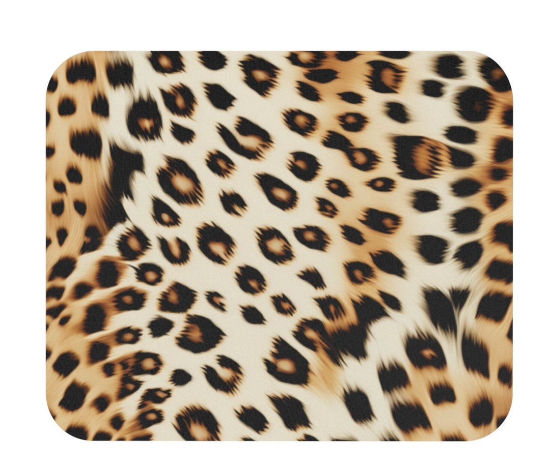 Animal Print Mousepad (rectangle 9X8), Home Office Decor, Computer ...