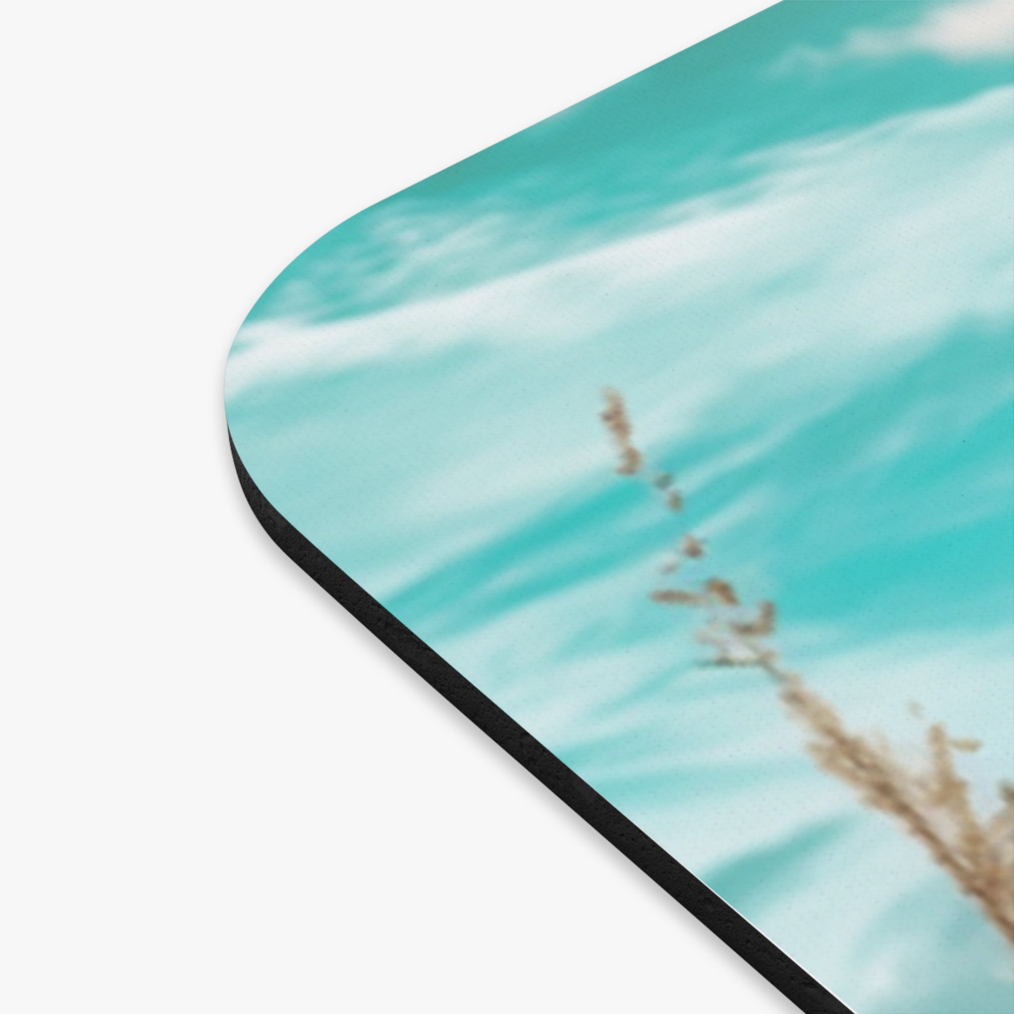 Beach View Mouse Pad Rectangle Coastal Mouse Pad Beach Mousepad Ocean ...