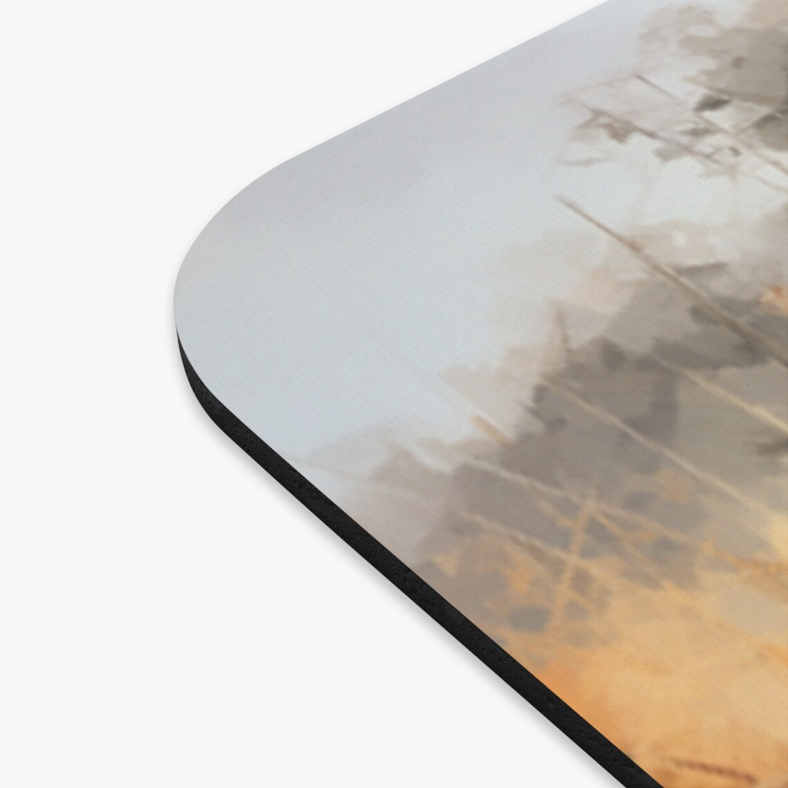 Nature Scene Mousepad Great Blue Heron Mousepad Unique Mousepad for ...