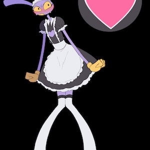 Maid Jax Standee || the Amazing Digital Circus - Etsy