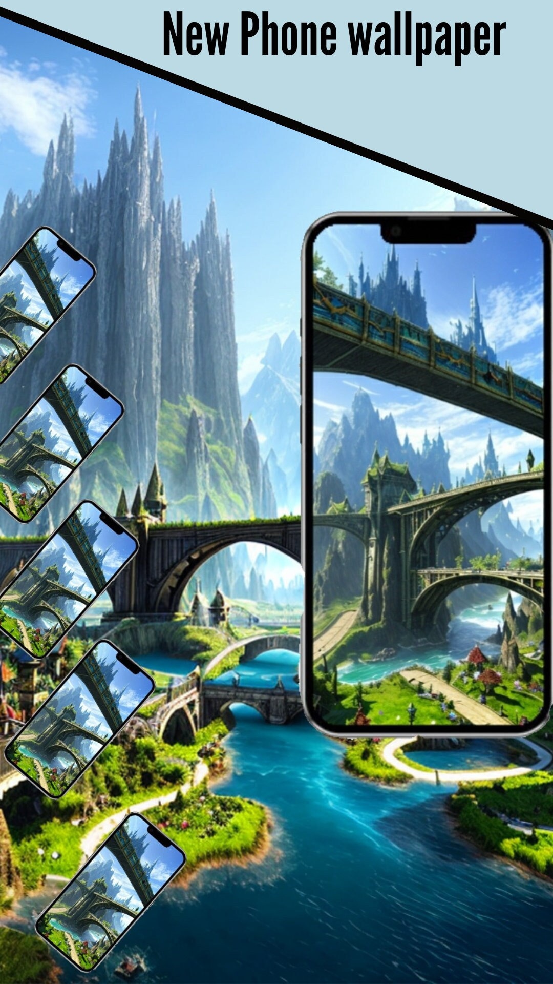 Fantasy Kingdom Wallpaper - Etsy