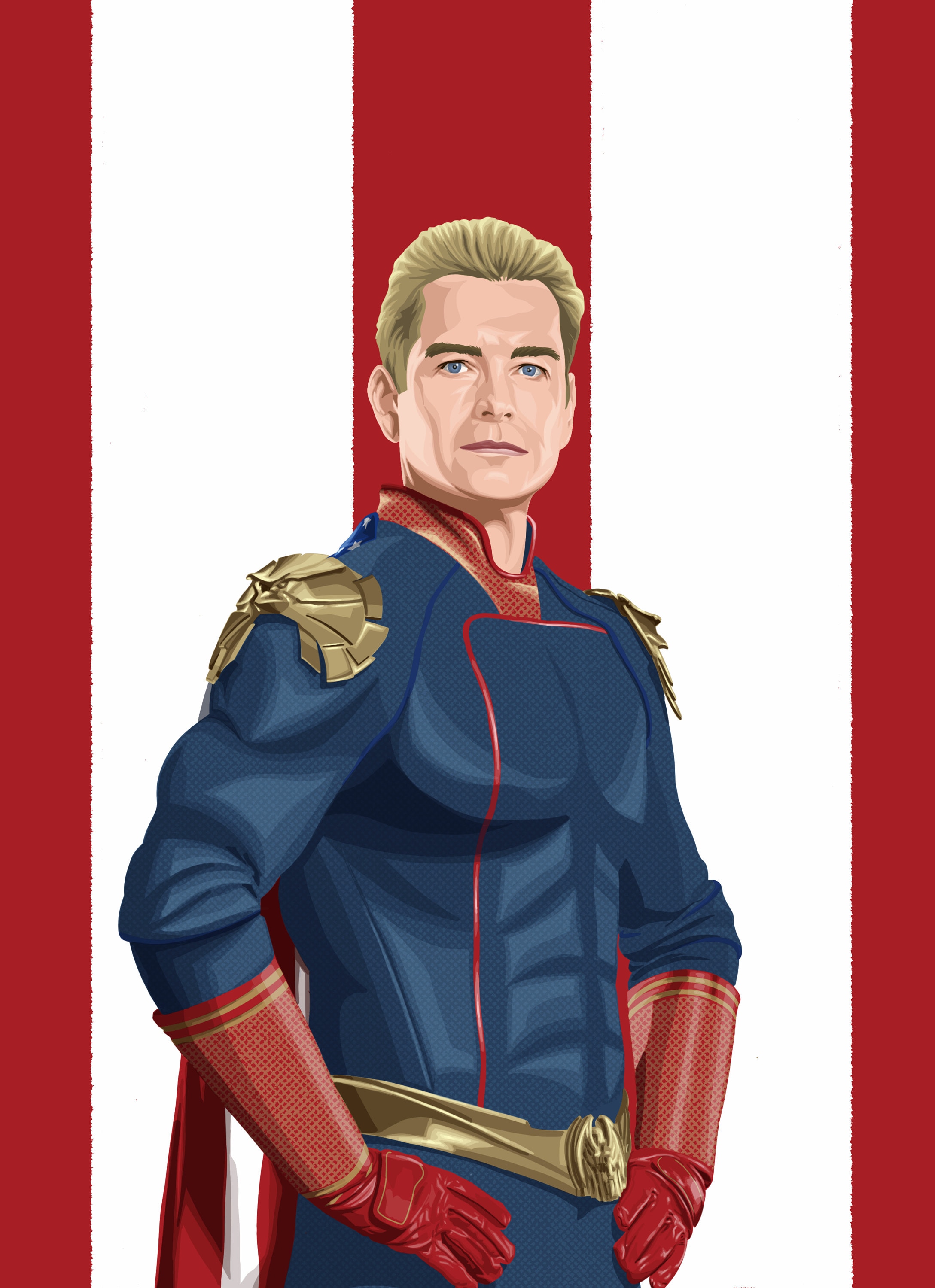 Homelander - the Boys Print - Etsy UK