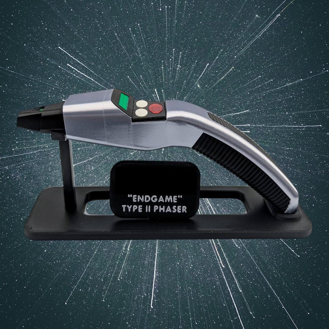 Trek Voyager Endgame (admiral Janeway) Dolphin Phaser (3D Print) - Etsy UK