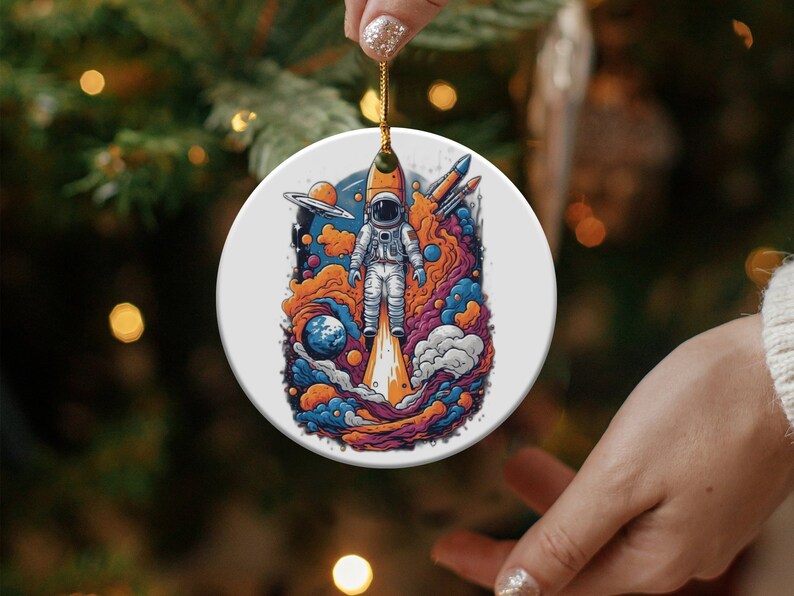 Astronaut Rocket Space Adventure SVG, PNG Download, Cosmic Rocketship ...