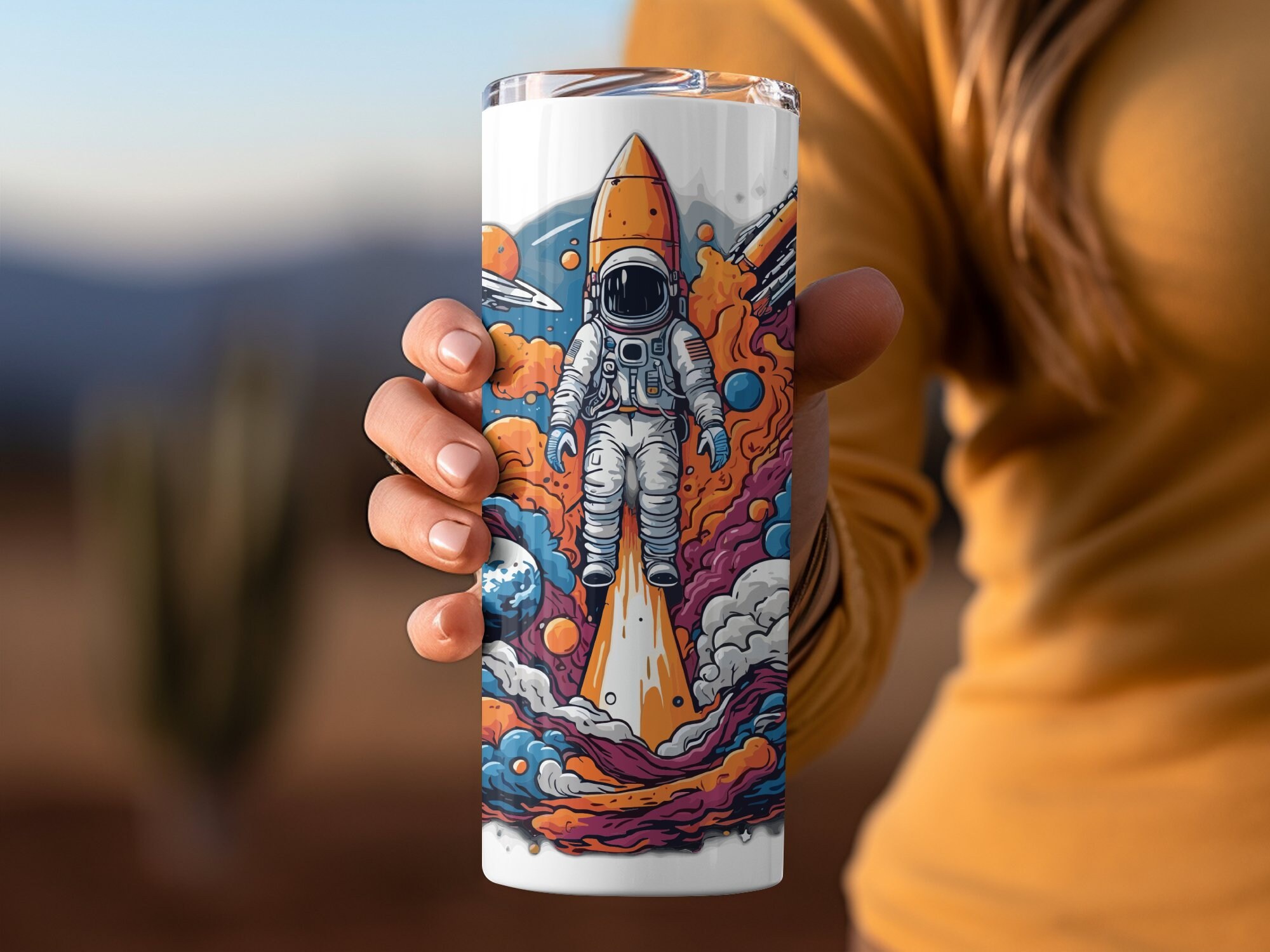 Astronaut Rocket Space Adventure SVG, PNG Download, Cosmic Rocketship ...