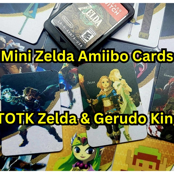 Amibo Cards Totk - Etsy