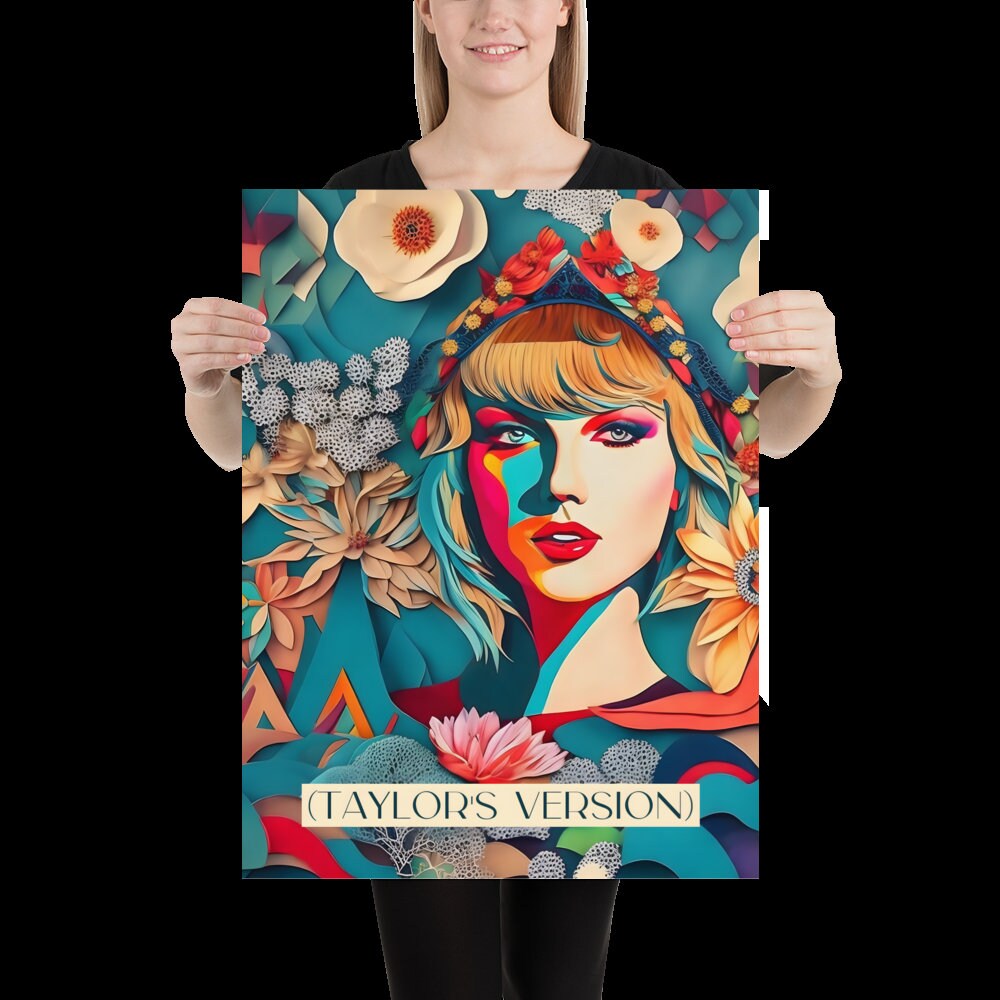Taylor Swift taylor's Version Fan Art Poster, Taylor Fan Art, Swifty ...