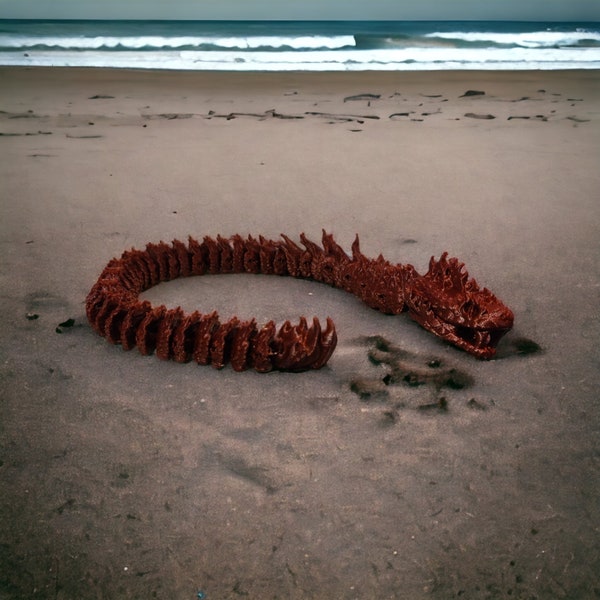 Fire Snake Figurine - Etsy