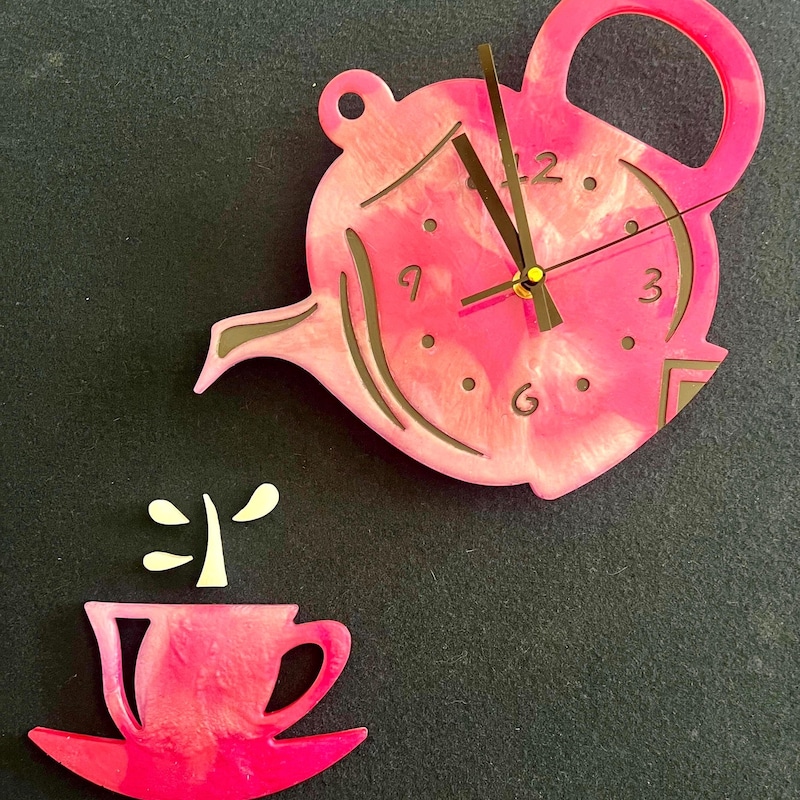 Teapot Clock - Etsy