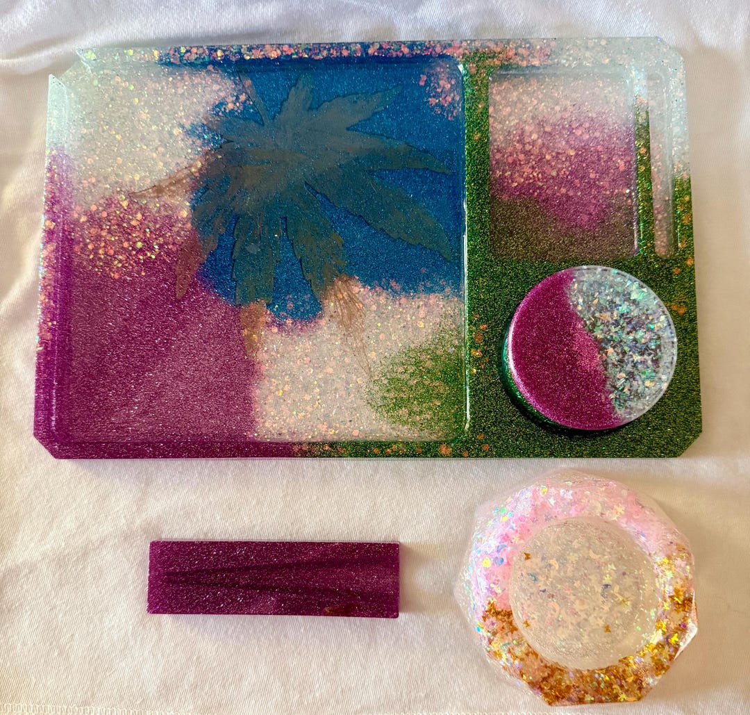 Resin Rolling Tray 4pc Set - Etsy