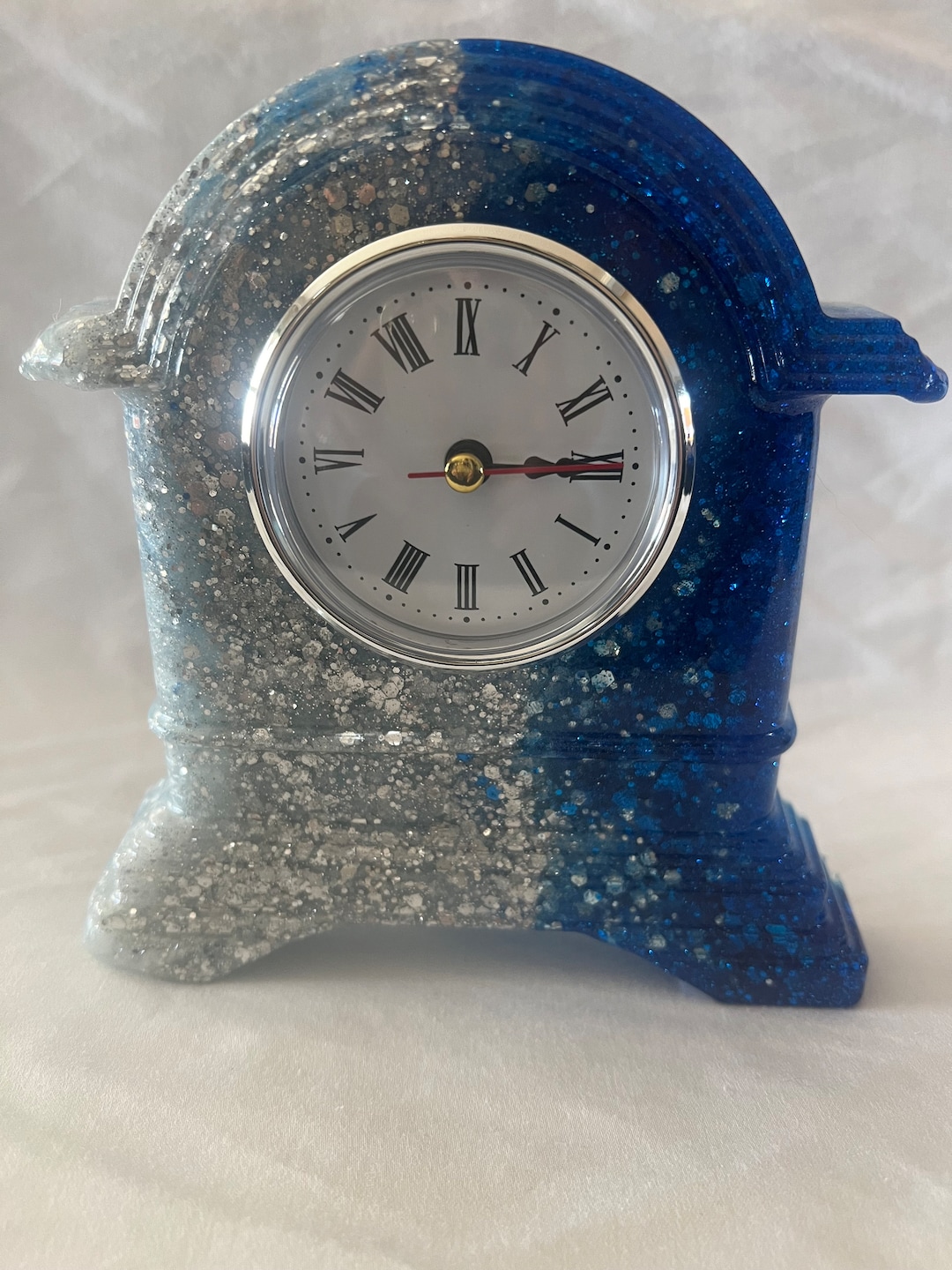 Resin Mantel Clock - Etsy