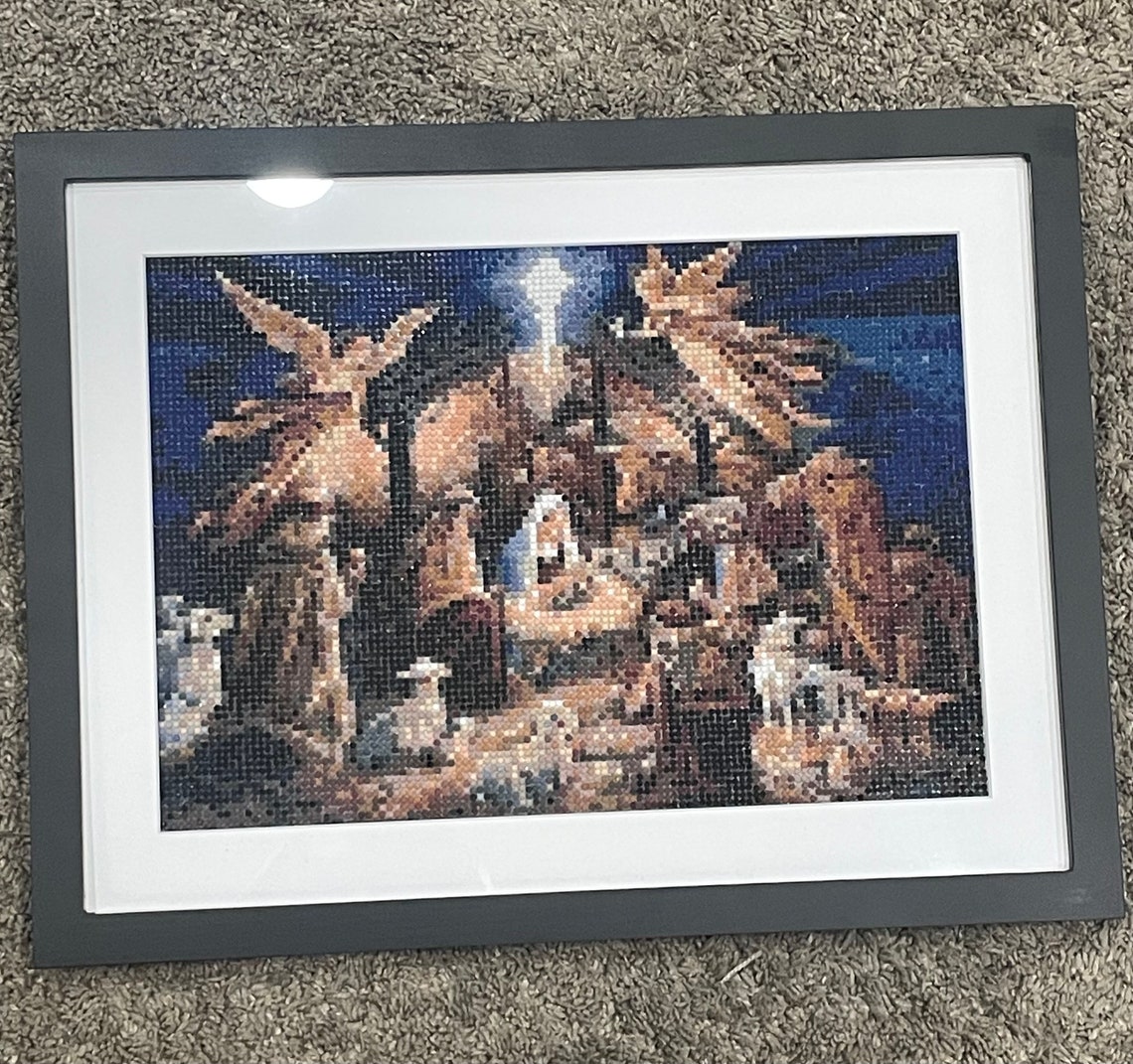 Nativity Scene Diamond Painting - Etsy