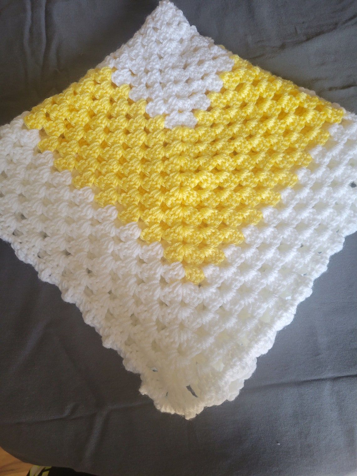 Yellow Baby Blanket - Etsy
